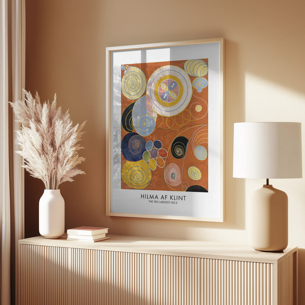 The Ten Largest No.3 Poster – Plakatbar.no