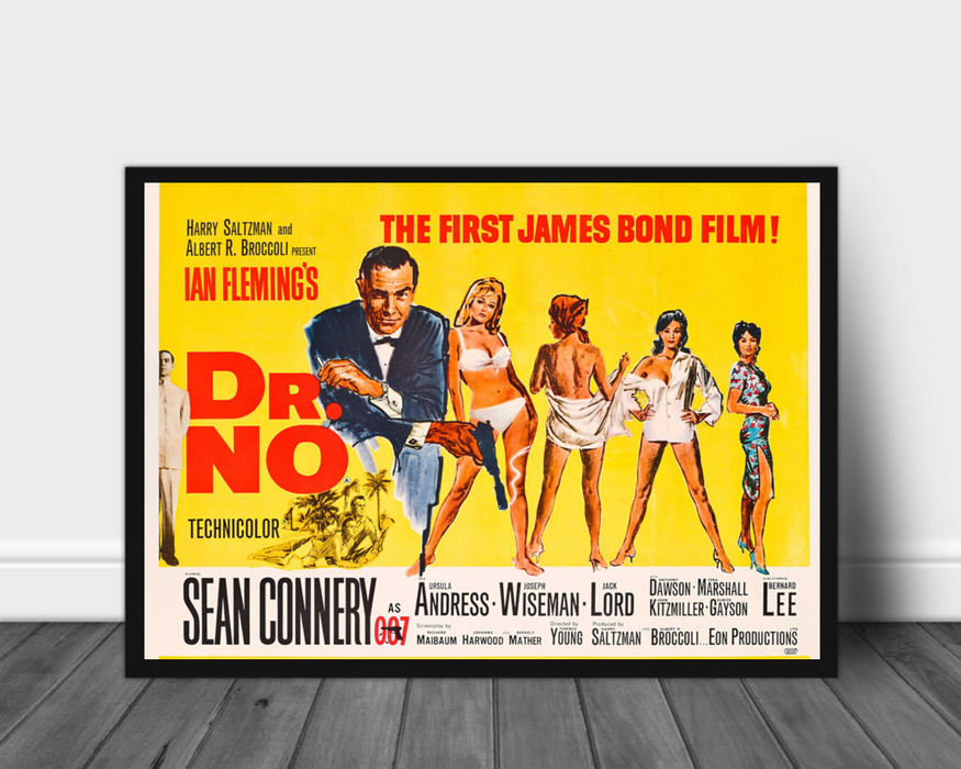James Bond - Dr NO - poster — Plakatbar.no
