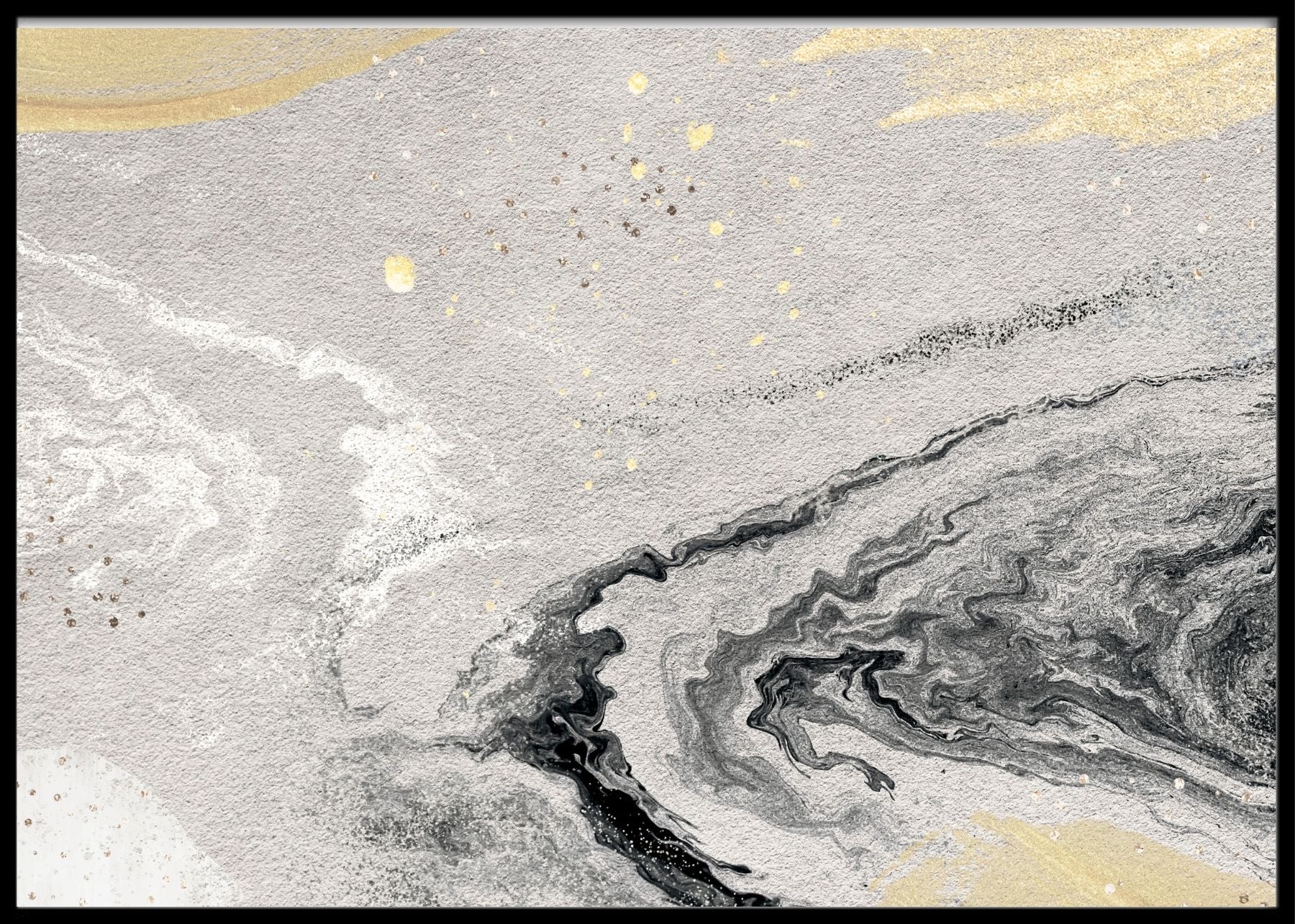 Abstract silver Poster – Plakatbar.no