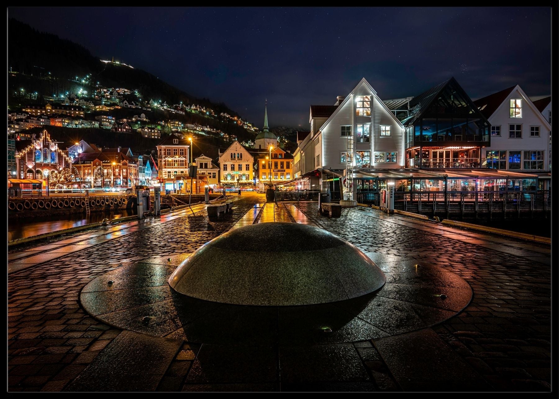 Bergen by 03 av Kaj Alver – Plakatbar.no