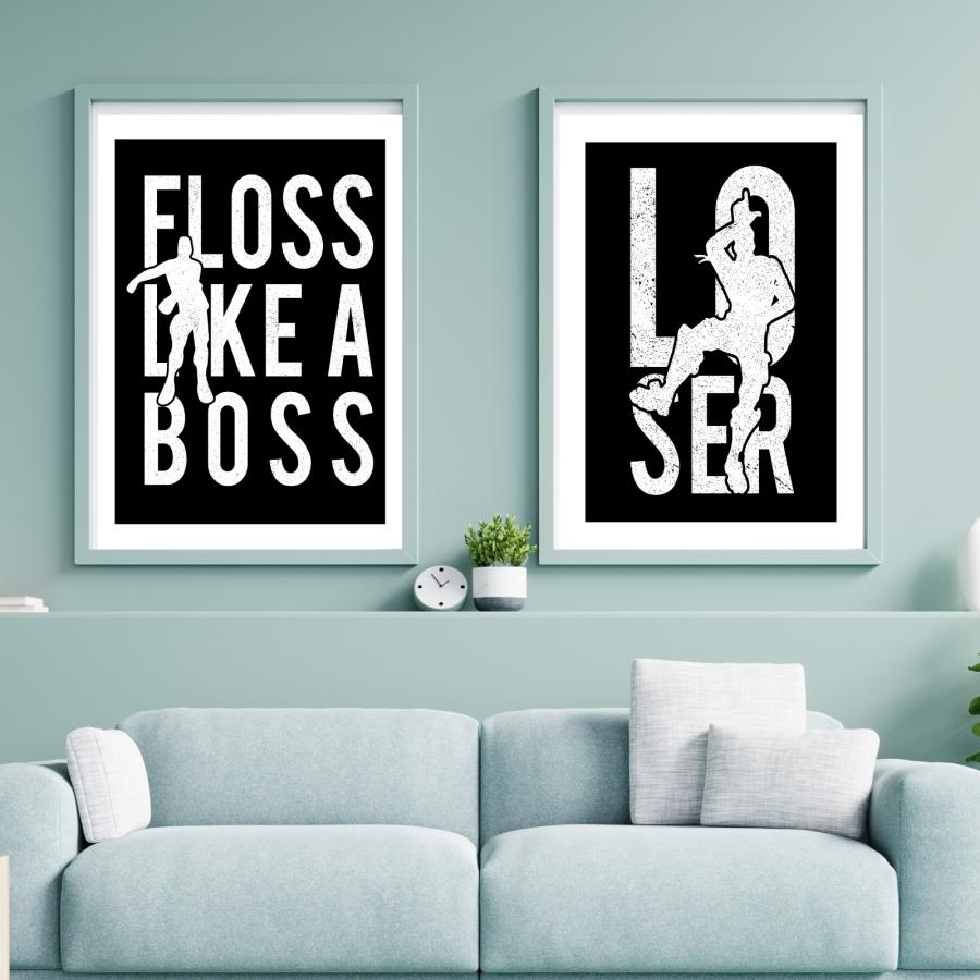 Floss Like A Boss Fortnite Poster – Plakatbar.no