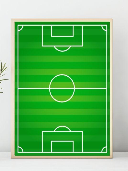 Fotballbane - plakat — Plakatbar.no