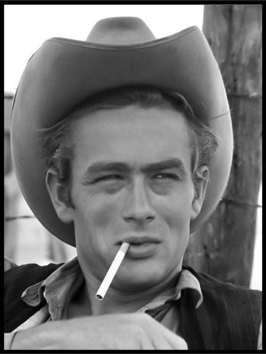 James Dean Smoking Poster – Plakatbar.no