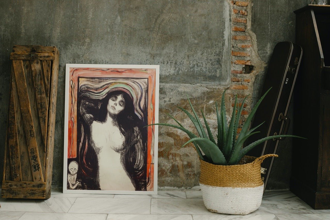 Madonna, Edvard Munch- Plakat – Plakatbar.no