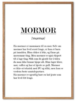 Mormor poster