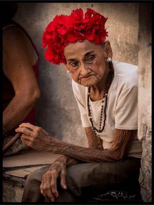 Old woman - Poster – Plakatbar.no