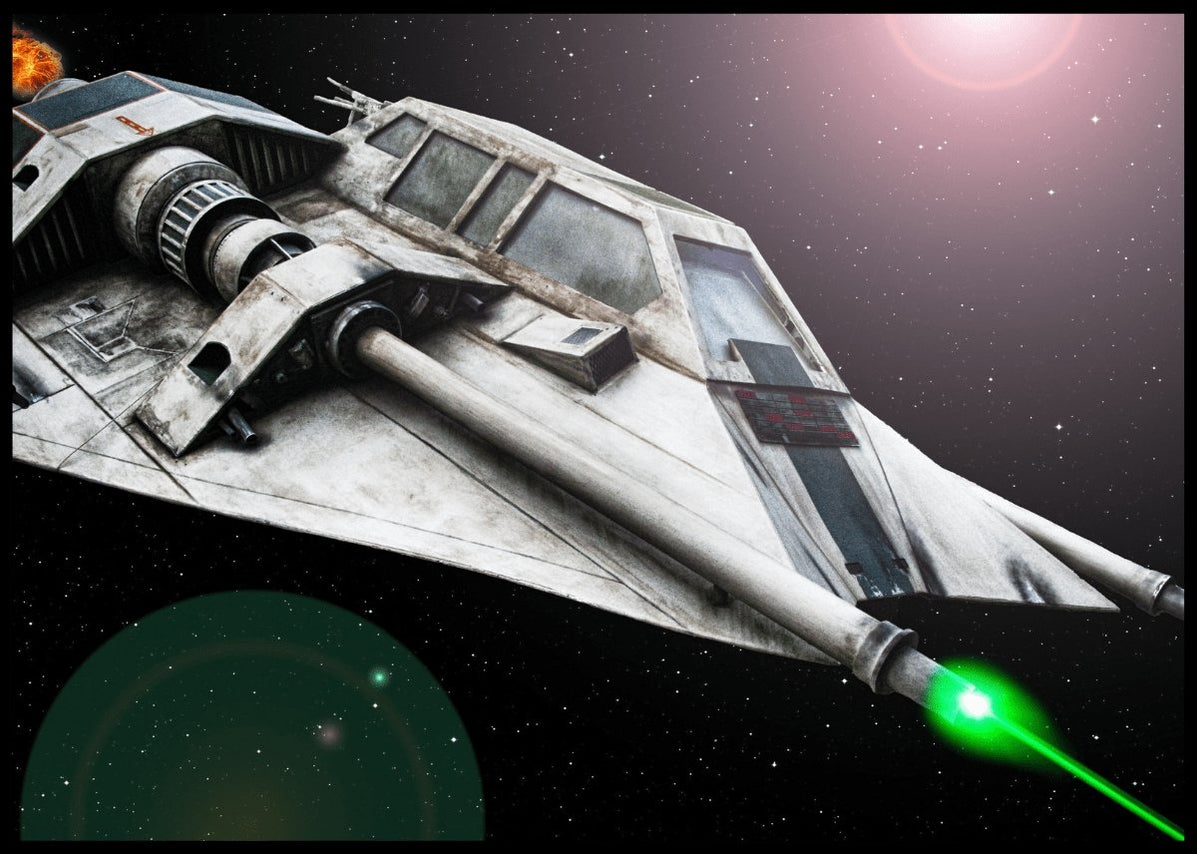 Romskip - Star Wars - Plakat — Plakatbar.no