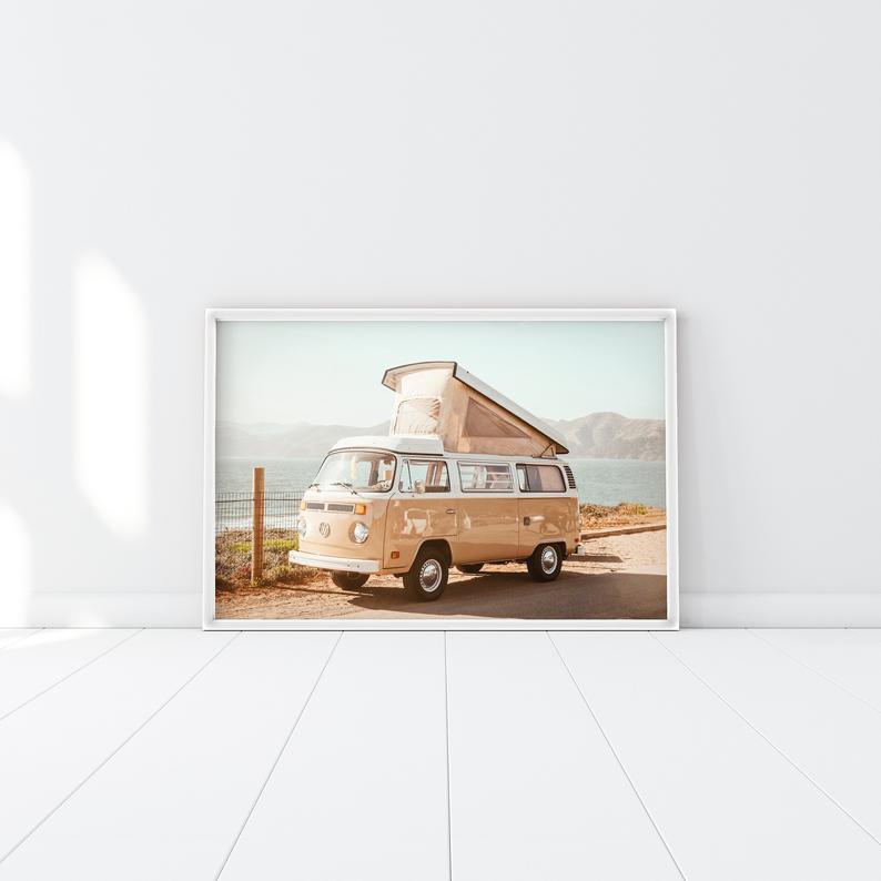 Vintage Camper Poster – Plakatbar.no