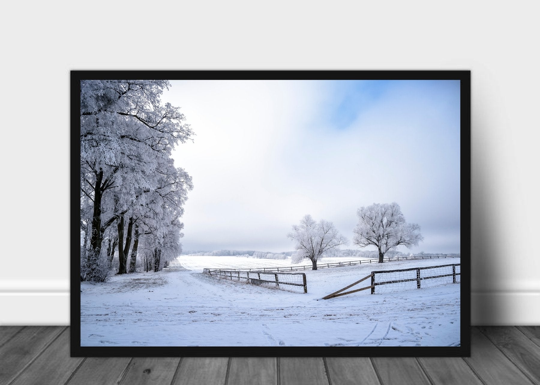 Vinterbilde 2 - Poster – Plakatbar.no